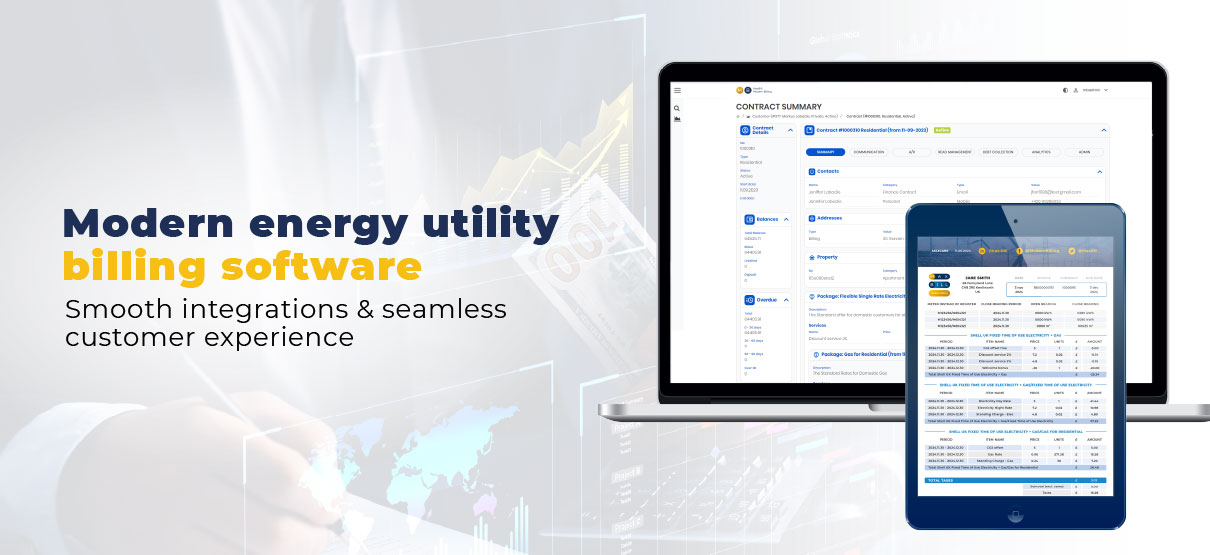 Energy utility billing software by MaxBill for modern service suppliers